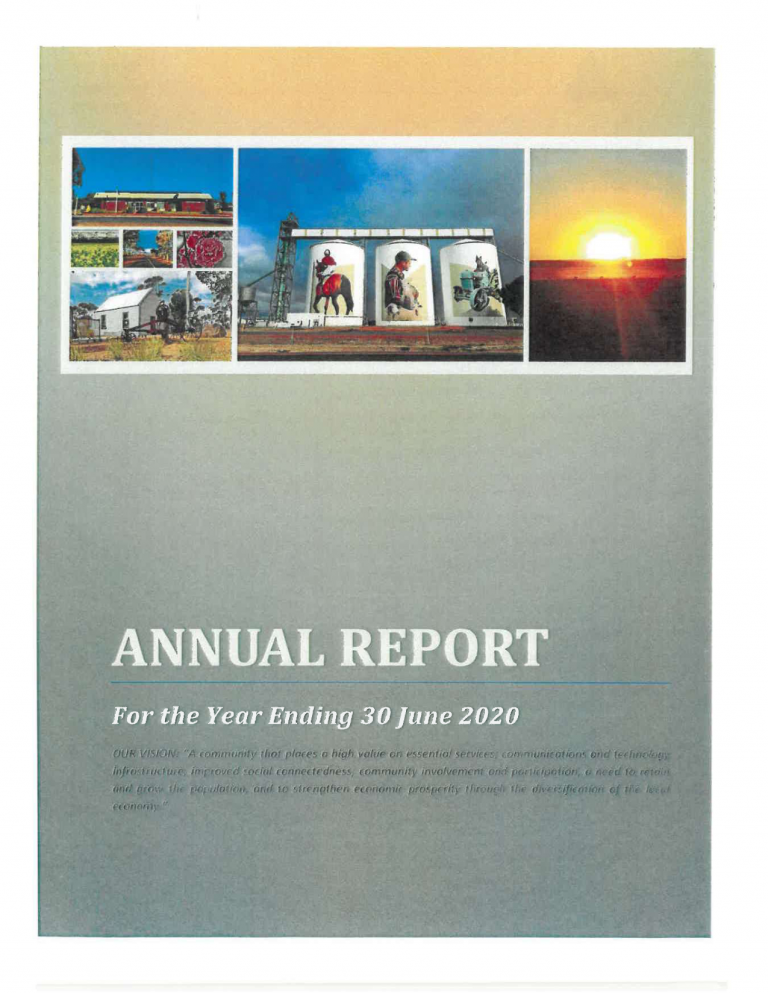 Shire of Kent Annual Report 2019-2020 | Shire of Kent