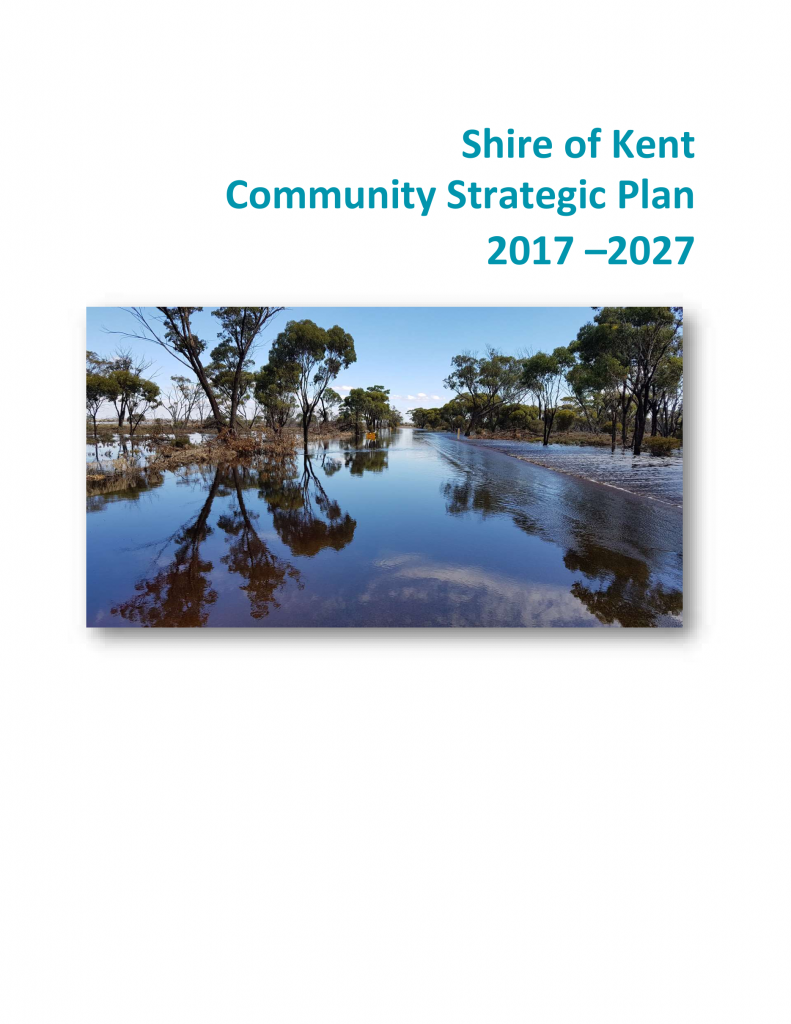 Shire of Kent Community Strategic Plan 2017-2027 | Shire of Kent